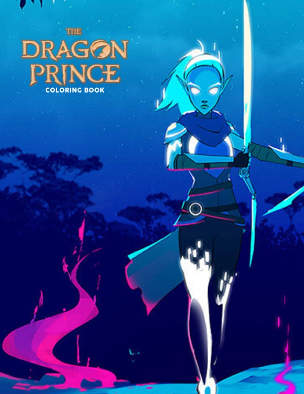The Dragon Prince Coloring Book Coloring Book For Kids All | Desertcart GB