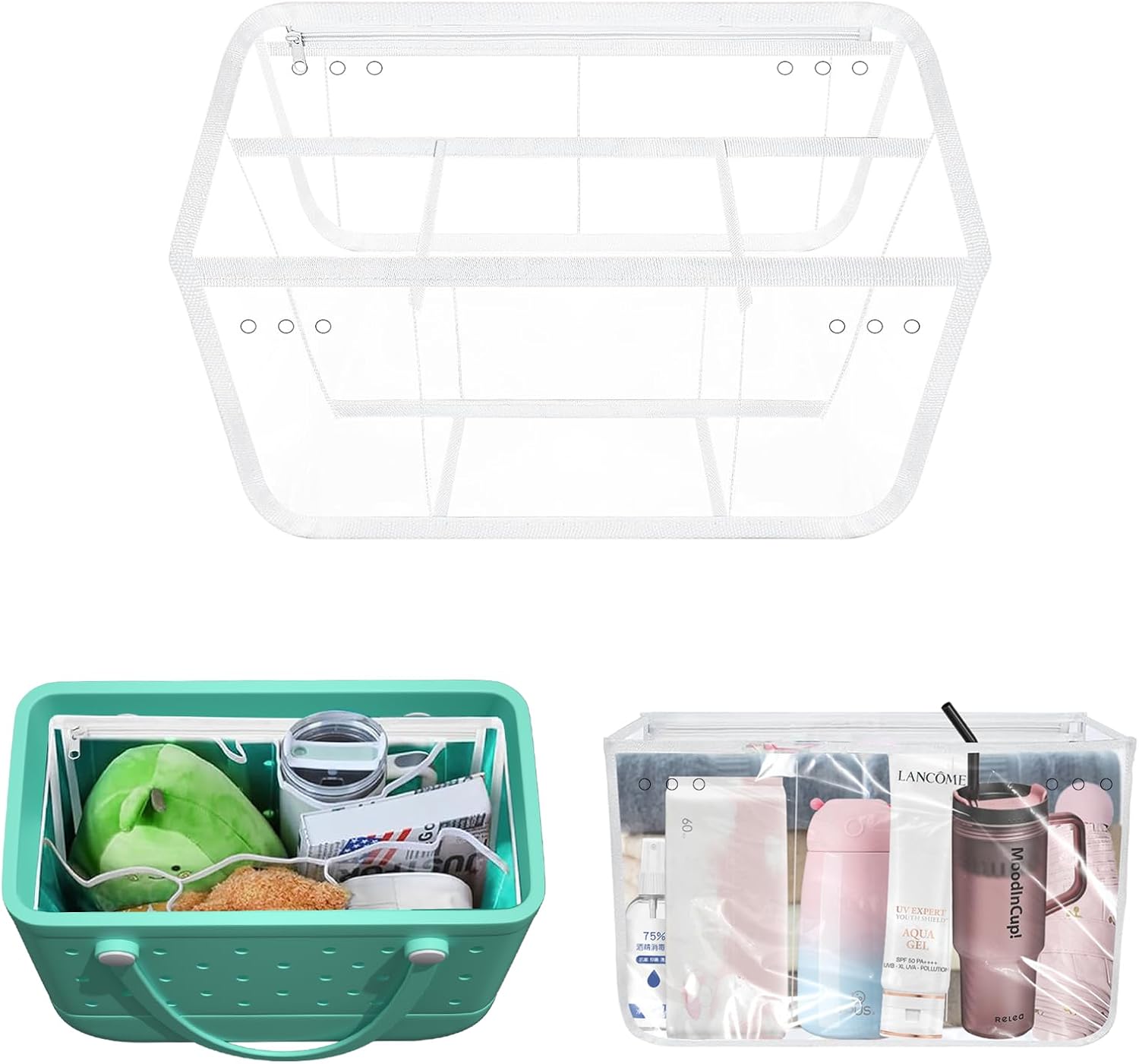 Amazon.com: AVAKOT Clear Beach Bag Organizer Original Accessories for ...