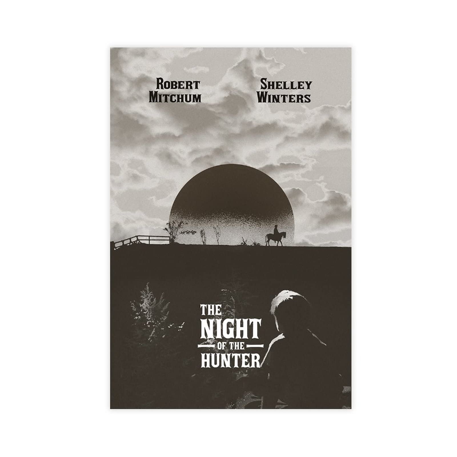 Night Of The Hunter Movie Poster