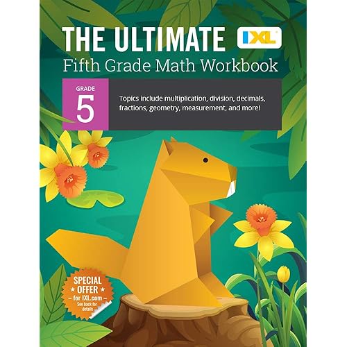 Snapklik.com : The Ultimate Grade 5 Math Workbook: Decimals, Fractions, Multiplication, Long ...
