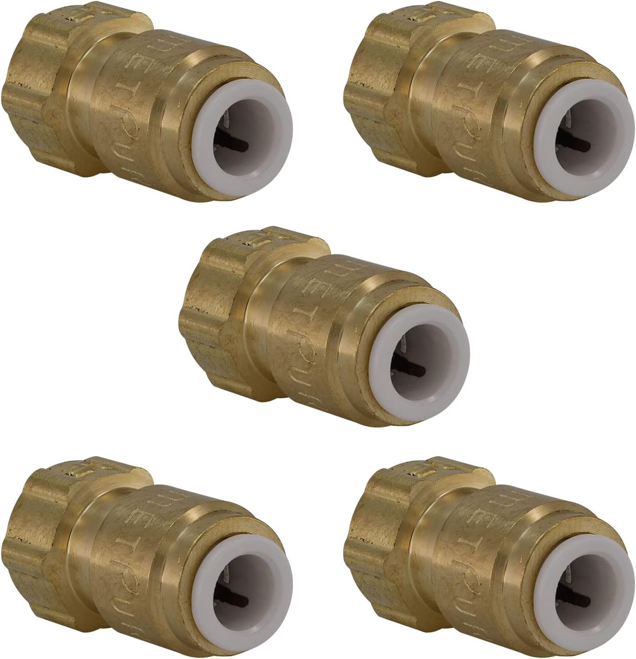 Amazon.com: Ice Maker Water Line Brass Compression Tube Fitting, 1/4 ...
