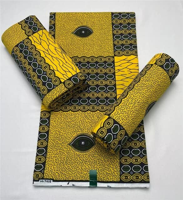 Amazon.com: MSBRIC Veritable Wax African Wax Fabric Nigerian Ankara ...