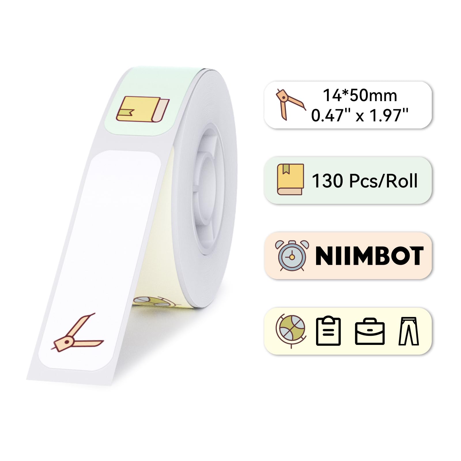 Snapklik.com : NIIMBOT Thermal Labels(0.59