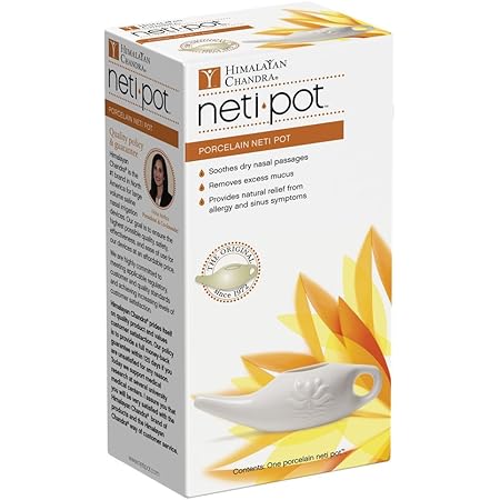 Amazon.com: Aromatic Salt Premium Ceramic Neti Pot, Green : Health ...