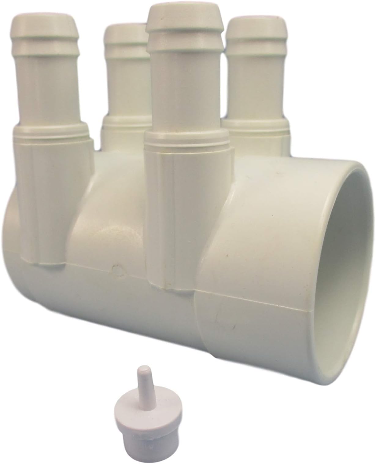 Amazon.com: Waterway Plastics 806105121288 2" S X Dead End (4) 3/4" Rib ...