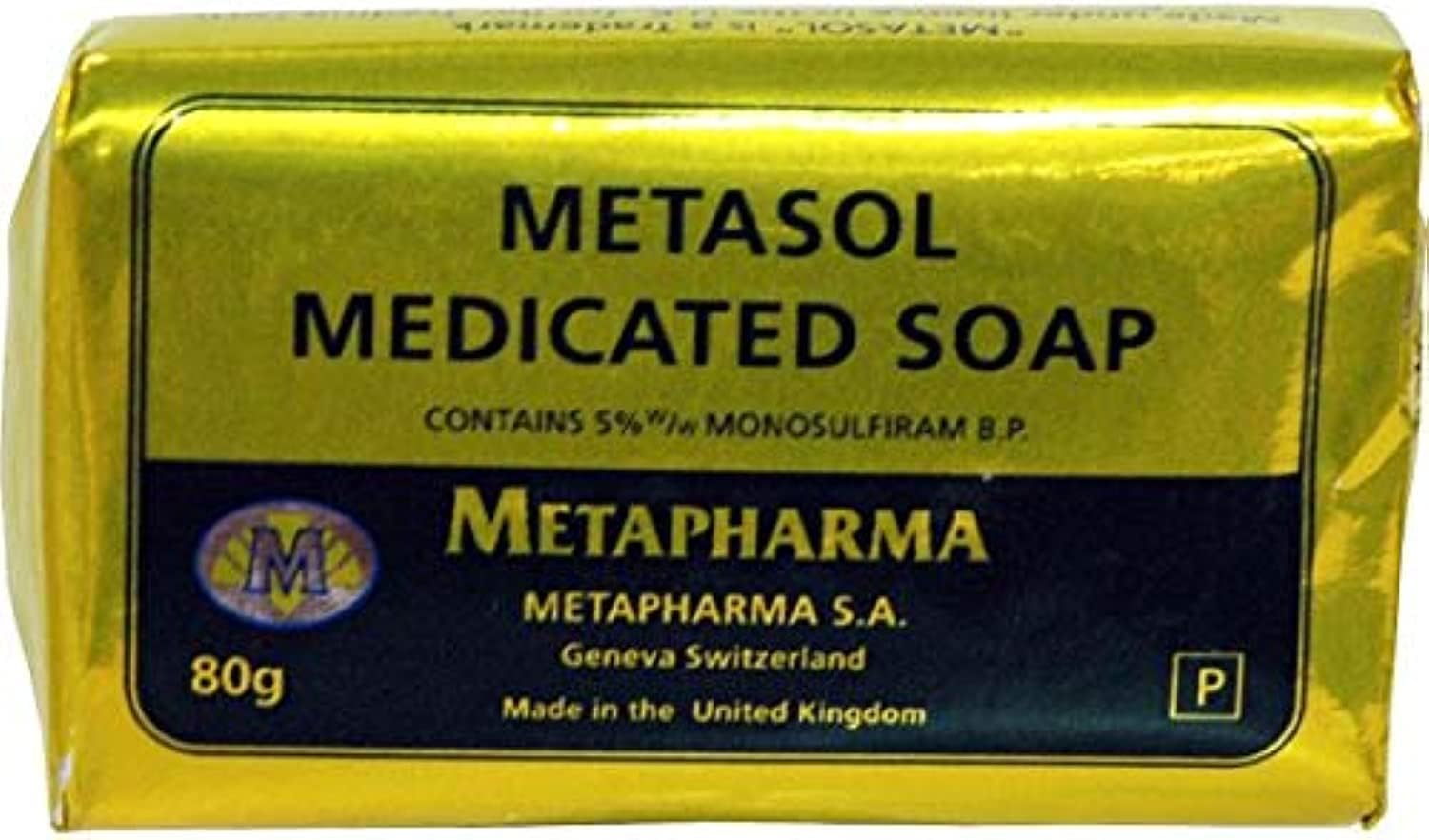 Amazon.com : Metasol Medicated Soap Metapharma 80g : Beauty & Personal Care