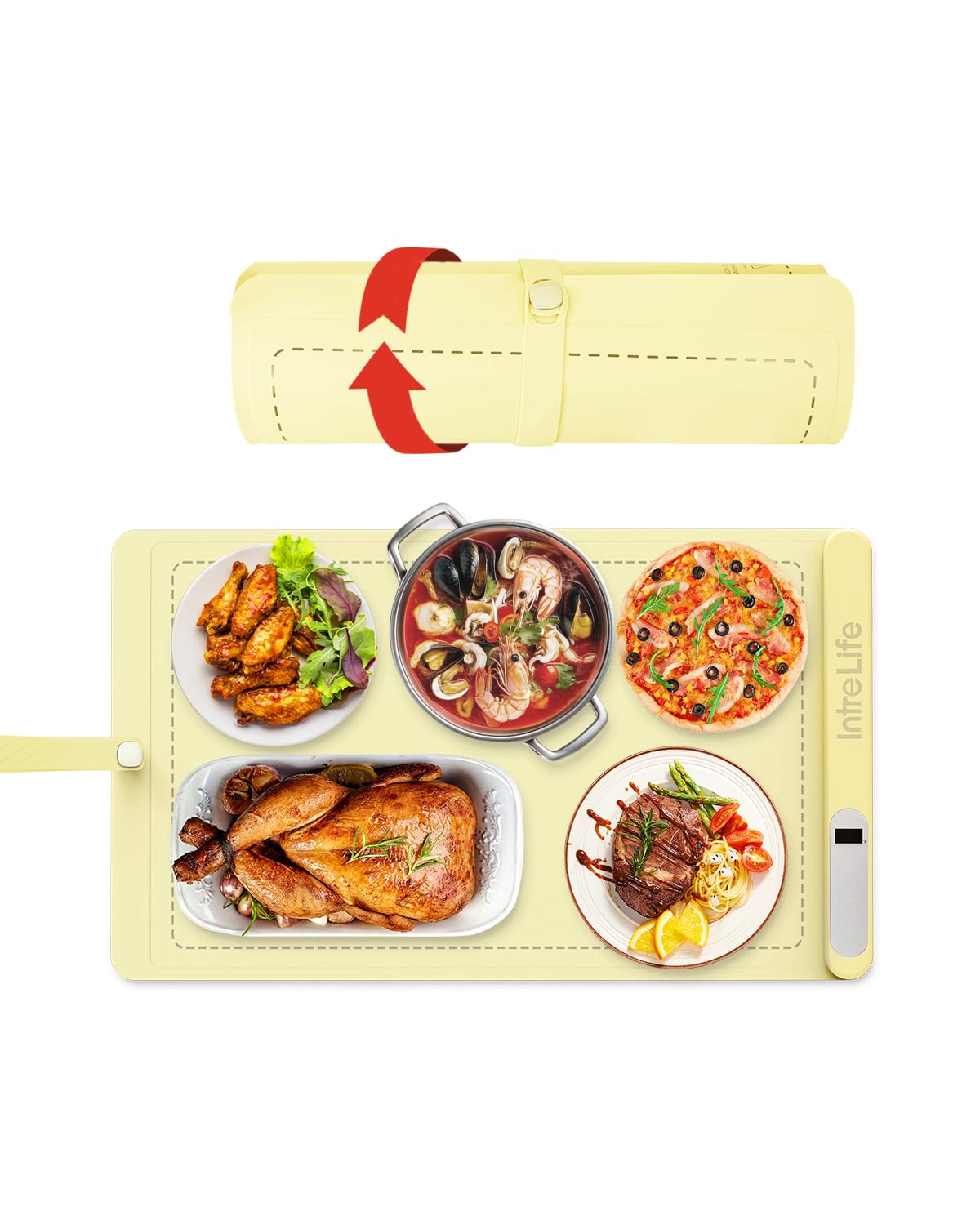 Amazon.com: IntreLife Food Warming Mat, Upgraded Warming Mat for Food ...