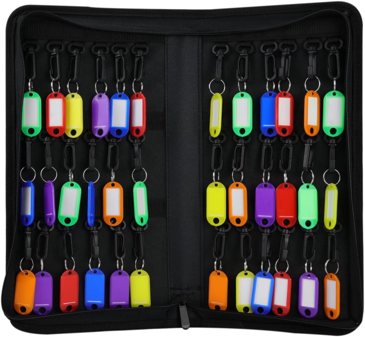 Amazon.com: JUGREAT Key Organizer Case,Waterproof Key Binder with 36 ...
