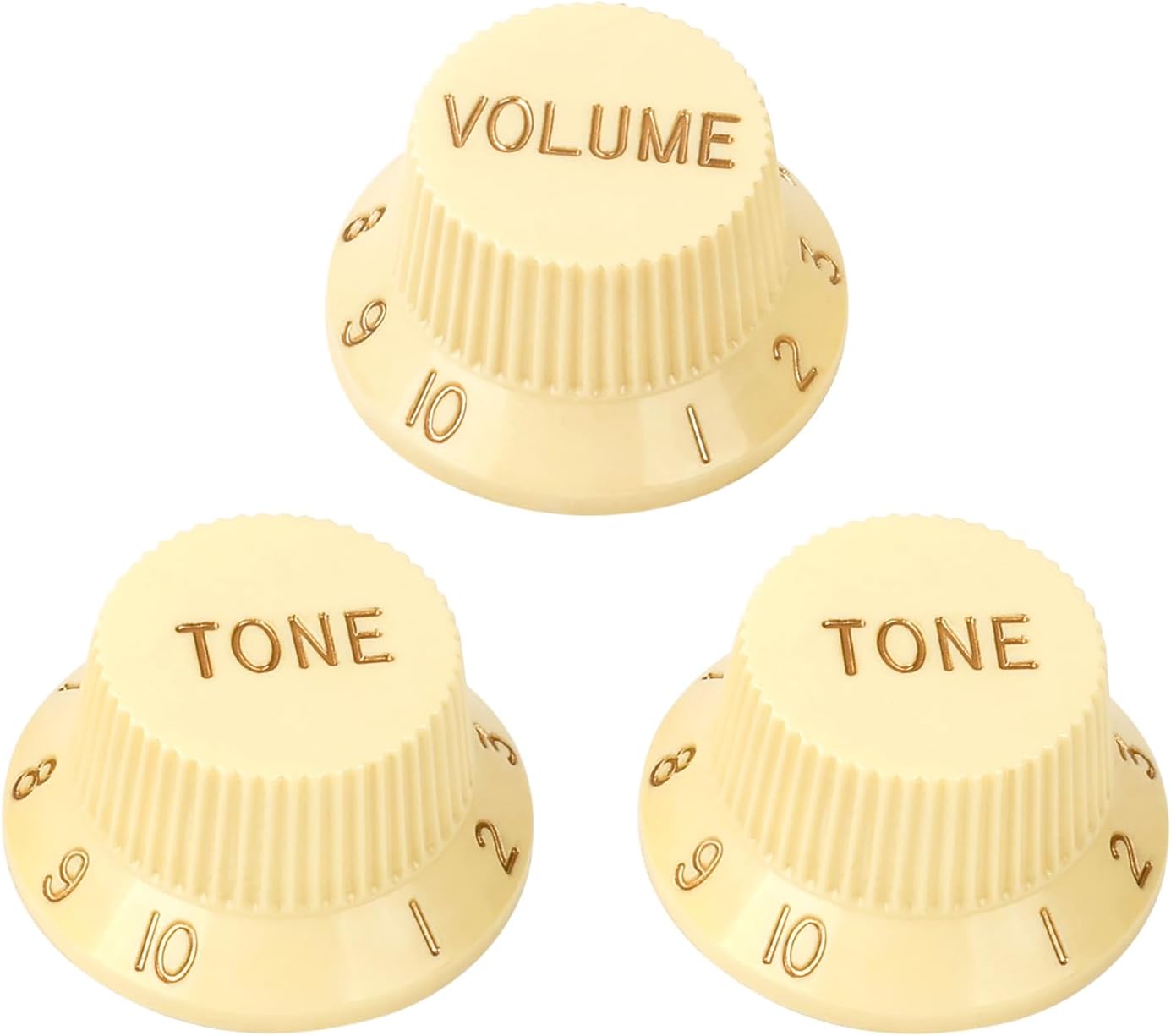 Amazon.com: Banworks Imperial 24-Spline Electric Guitar Control Knobs 2 ...