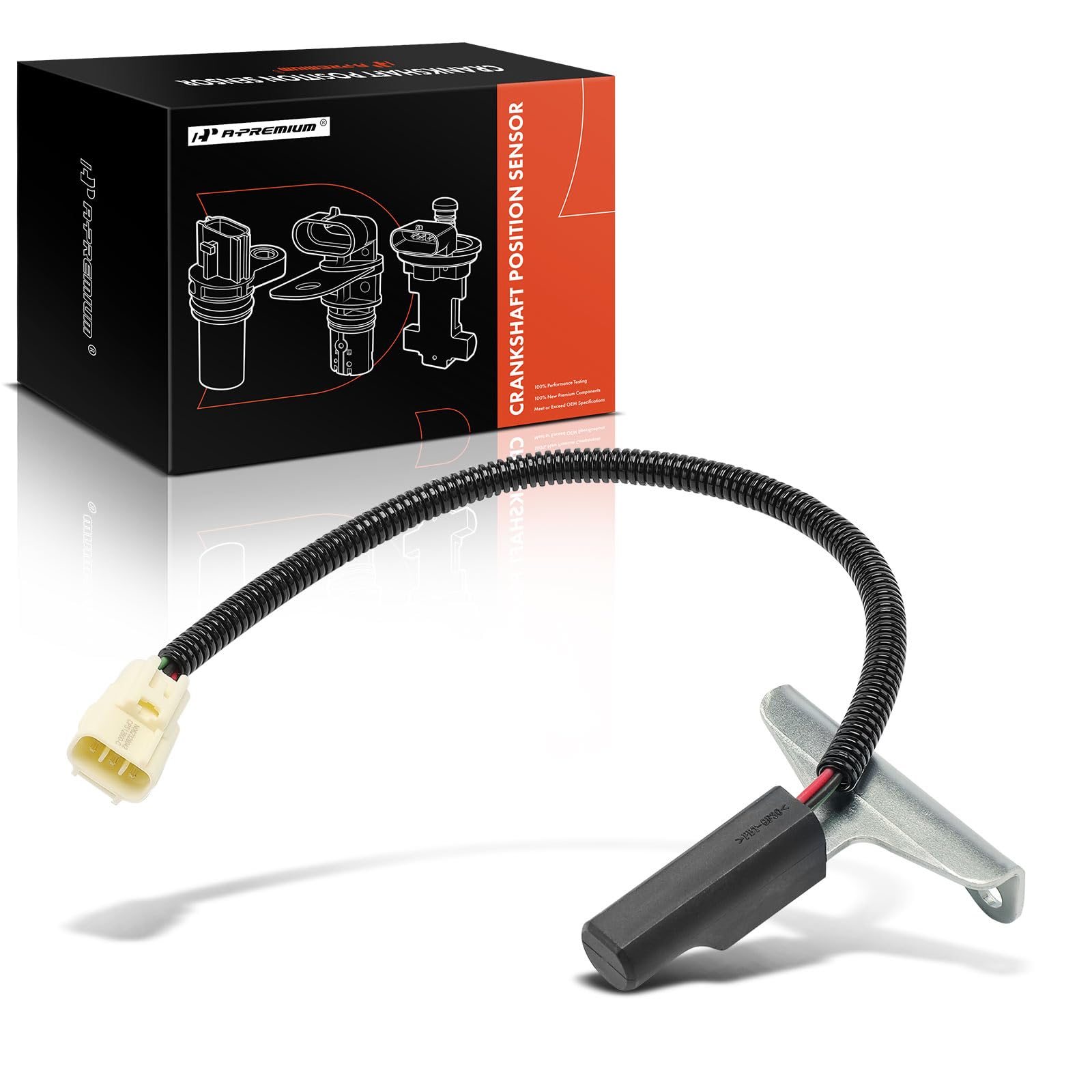 Amazon.com: A-Premium Engine Crankshaft Position Sensor Compatible with ...