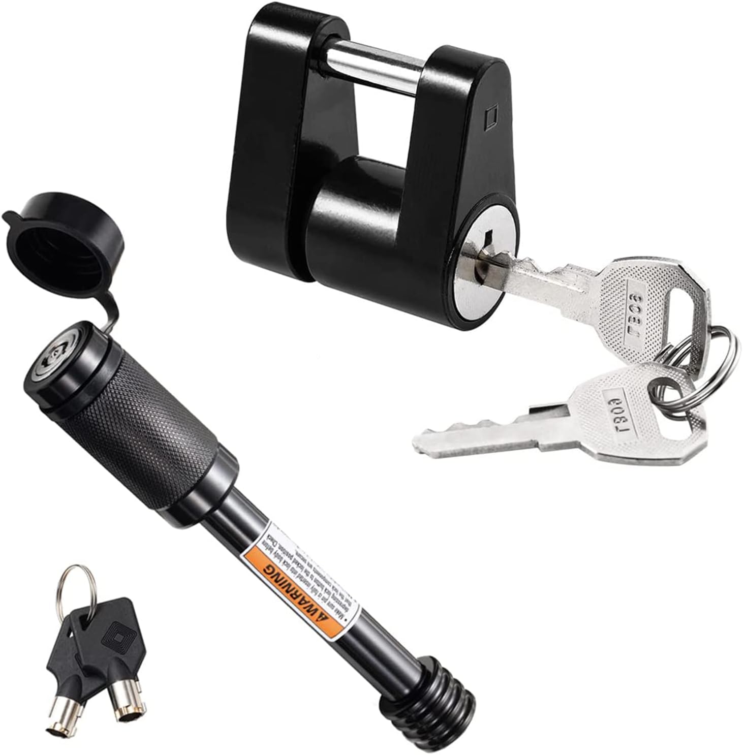 Amazon.com: CZC AUTO Hitch Lock Set, Dia 5/8 Inch Trailer Hitch Lock ...