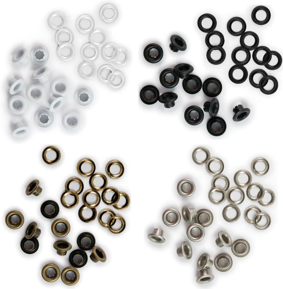 Amazon.com: We R Memory Keepers - Standard Eyelets & Washers - Black ...