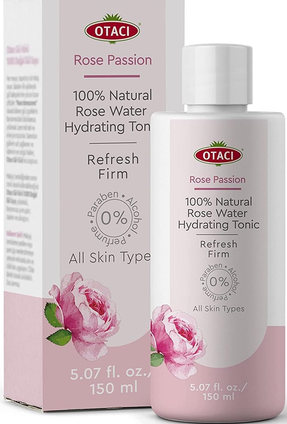 Amazon.com: Rose Water Toner - Pure Rose Water with Hyaluronic Acid ...