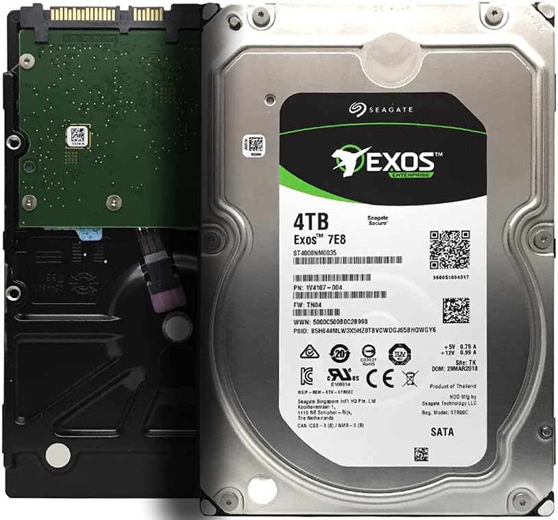 Amazon.com: Seagate Exos 7E8 8TB Internal Hard Drive HDD – CMR 3.5 Inch ...