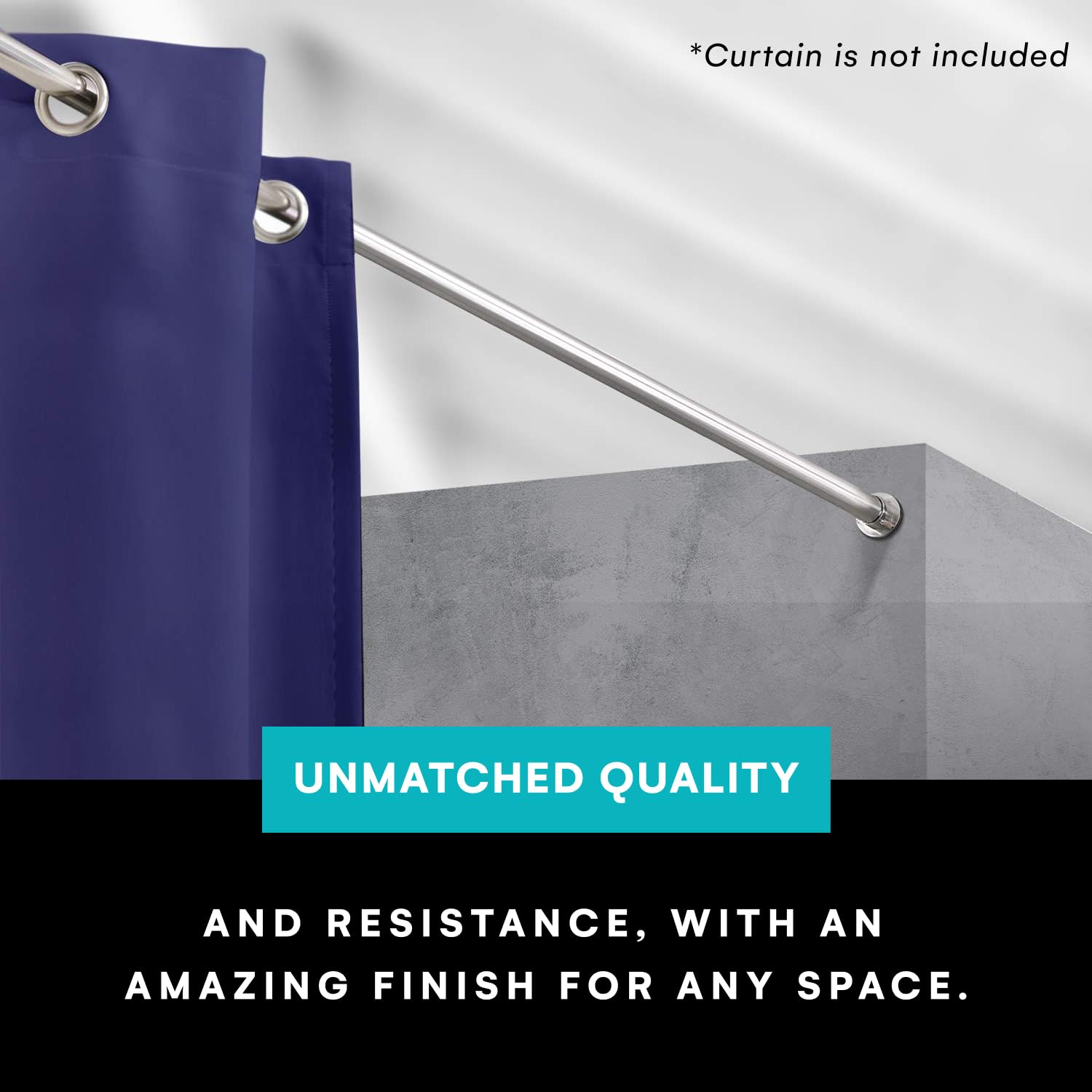 Room/Dividers/Now Tension Curtain Rod - Tension Window Rod - Bedroom ...