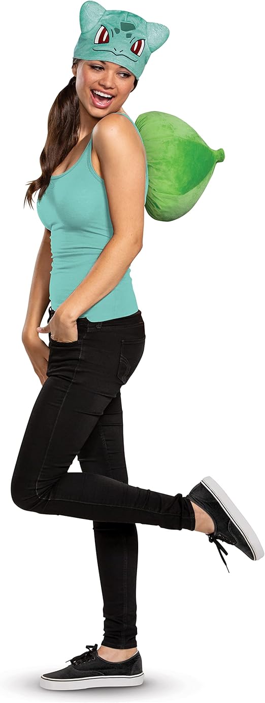DISGUISE 90303 Bulbasaur Headband & Tail Set Balbasaur Costume ...