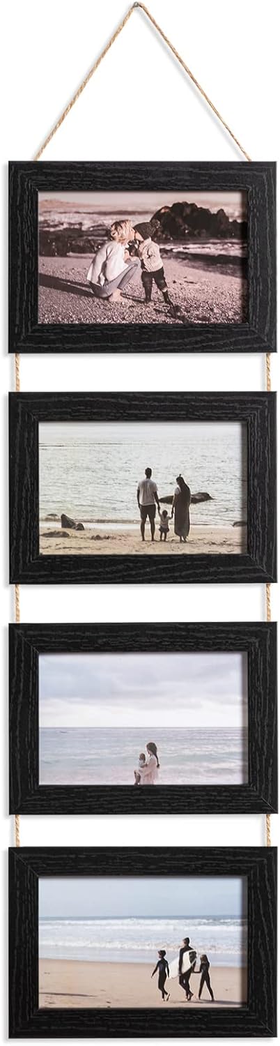 Amazon.com - eletecpro 4x6 Hanging Picture Frames with Real Glass and ...