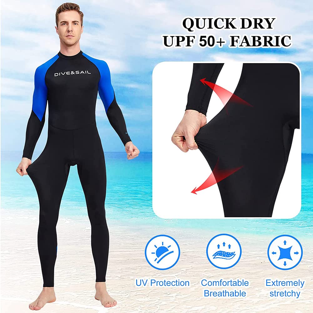 Snapklik.com : Dive Skins For Women Men Full Body Swimsuit Rash Guard ...
