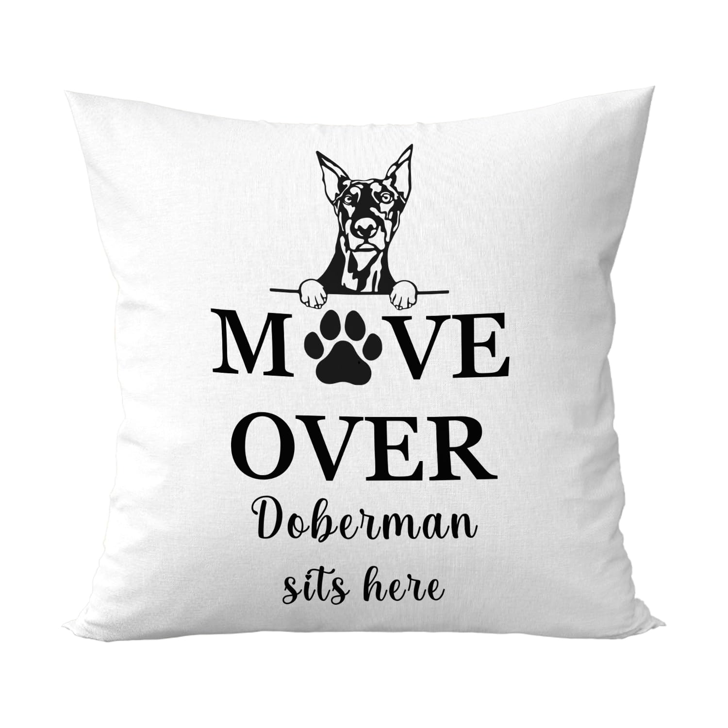 Amazon.com: Geqtt Doberman Pillow Covers,Funny Doberman Pillow Covers ...