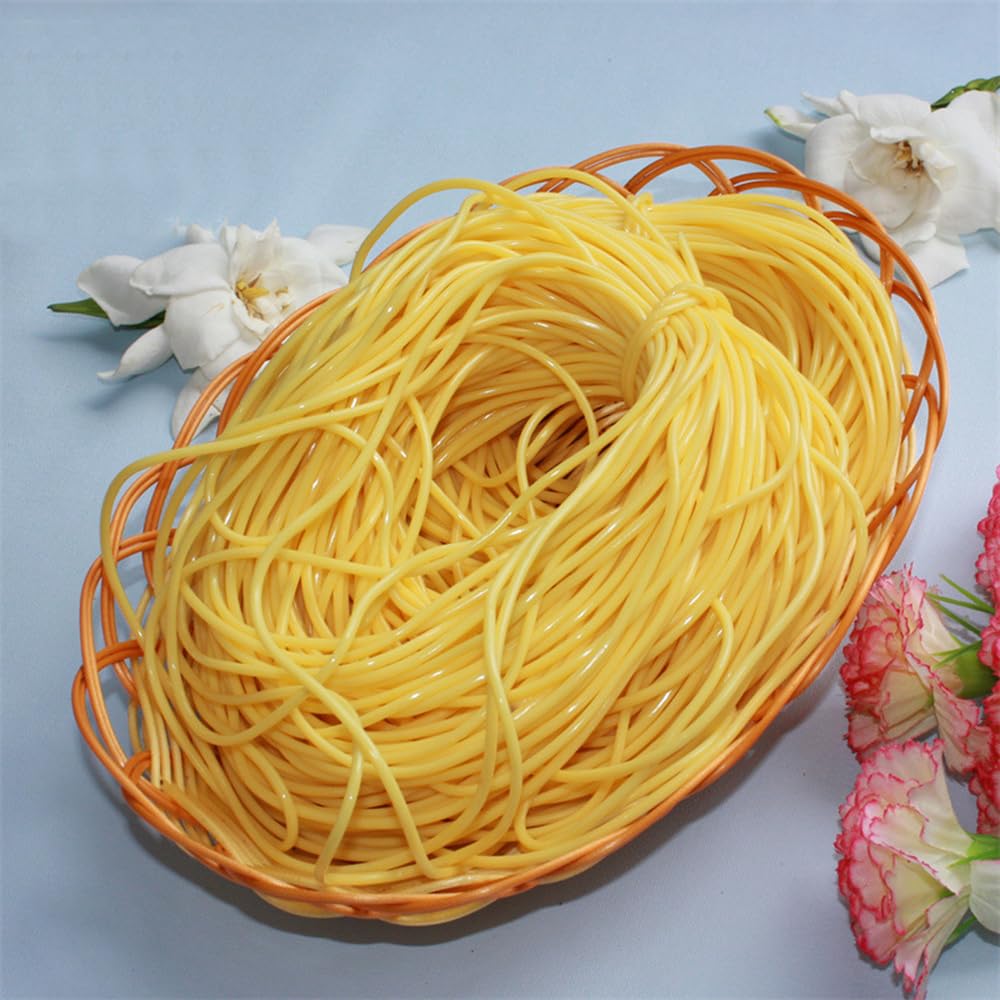 Amazon.com: Artificial Noodles Display Props 100g Artificial Flat ...