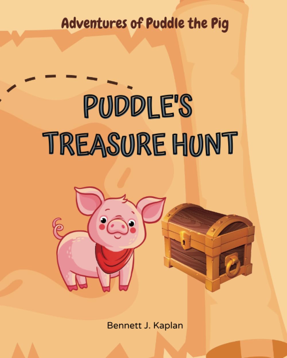 Puddle's Treasure Hunt (Adventures of Puddle The Pig): Kaplan, Bennett ...