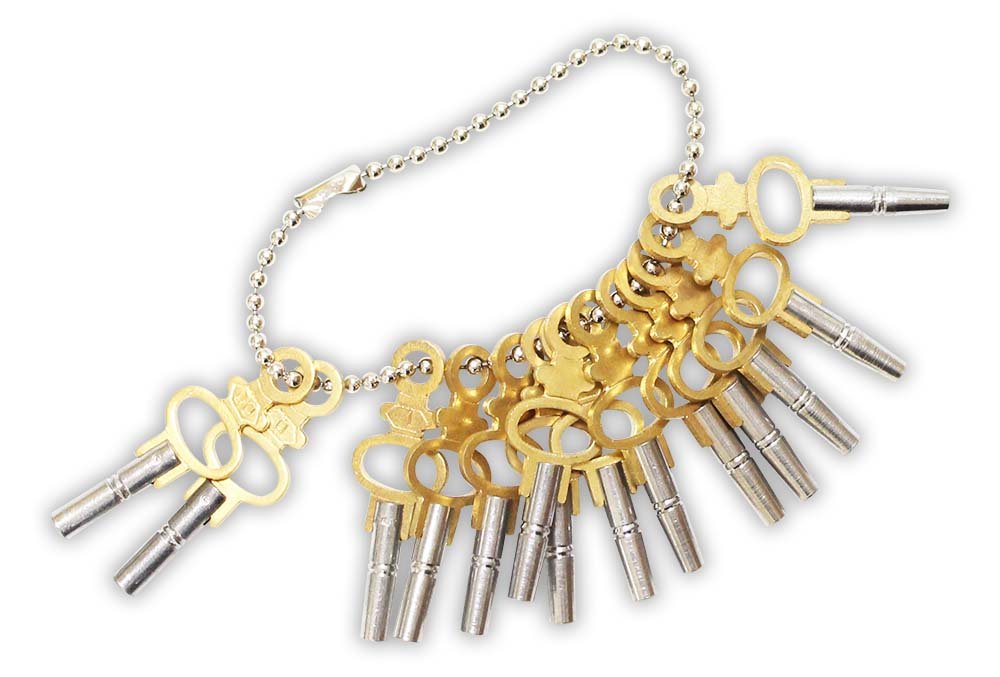 Amazon.com: ToolUSA 14 Piece Pocket Watch Key Set | Sizes 00-12 ...