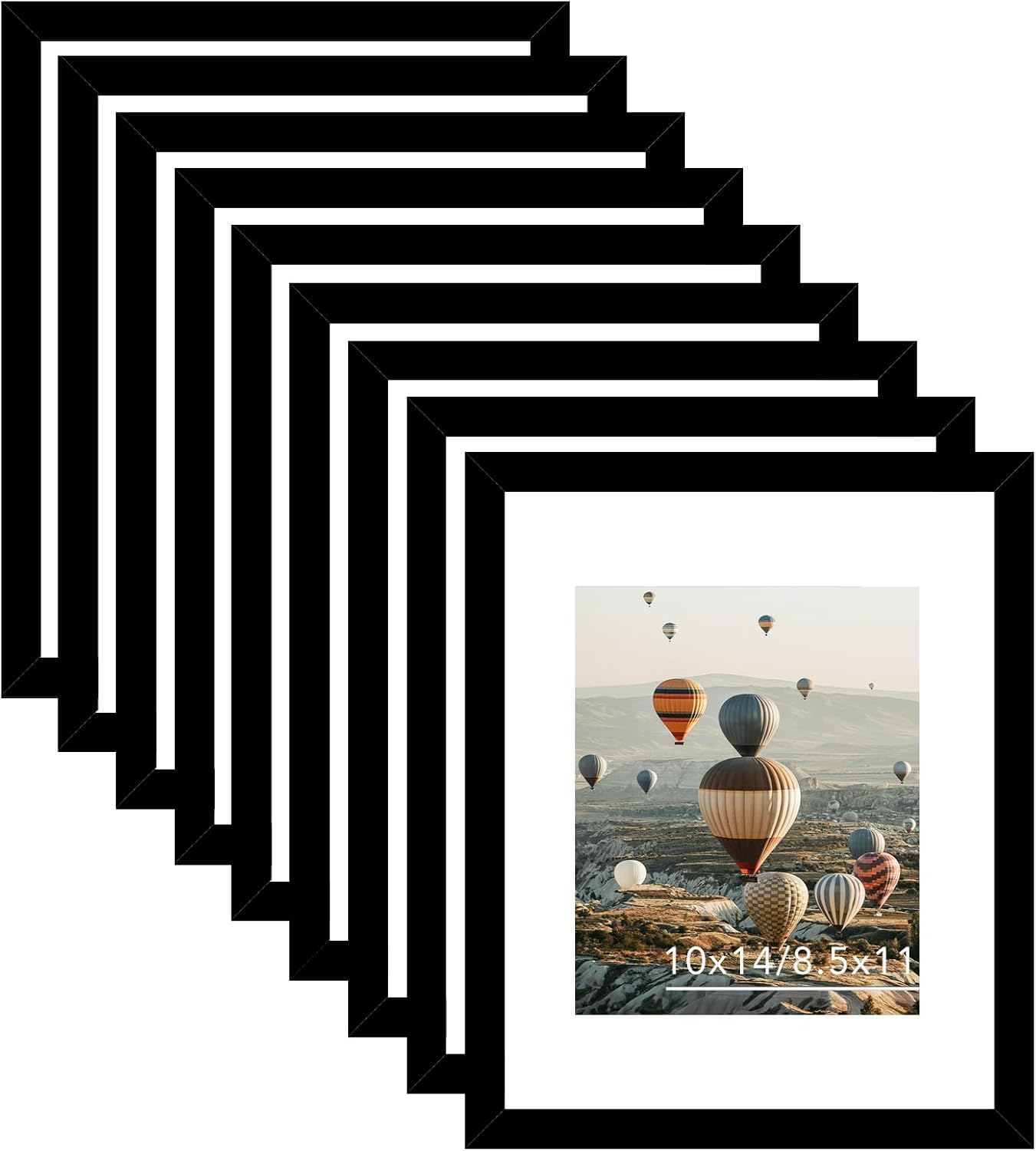 Amazon.com - JCJMY 10x14 Picture Frame Set of 9 for 30 x 40 cm Diamond ...