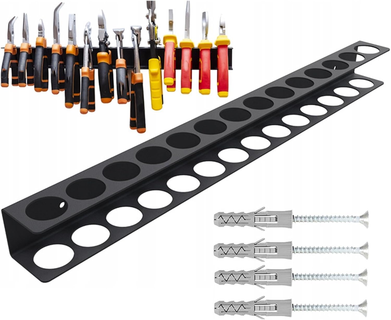 Screwdriver Rack Wall Mounted, Screwdriver Storage Organiser Holder ...