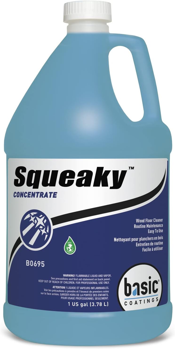 Amazon.com: Basic Coatings Squeaky Cleaner Concentrate | Hardwood Floor ...