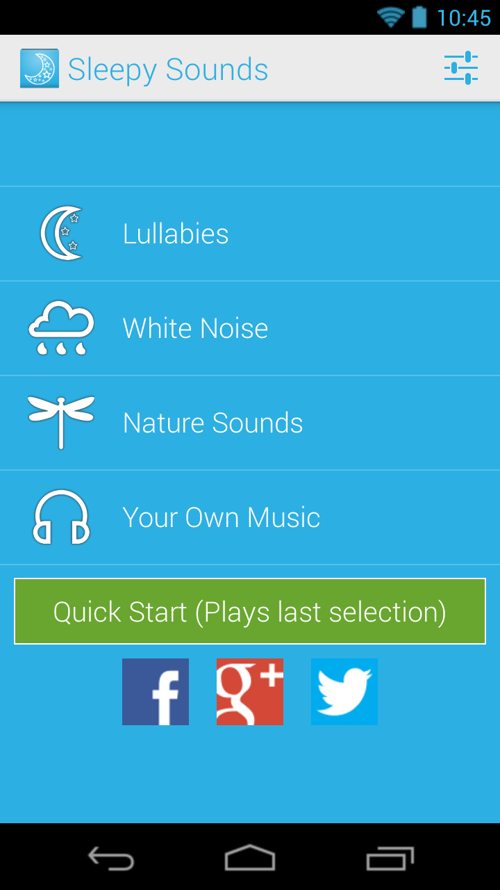 Sleepy Sounds - App on Amazon Appstore