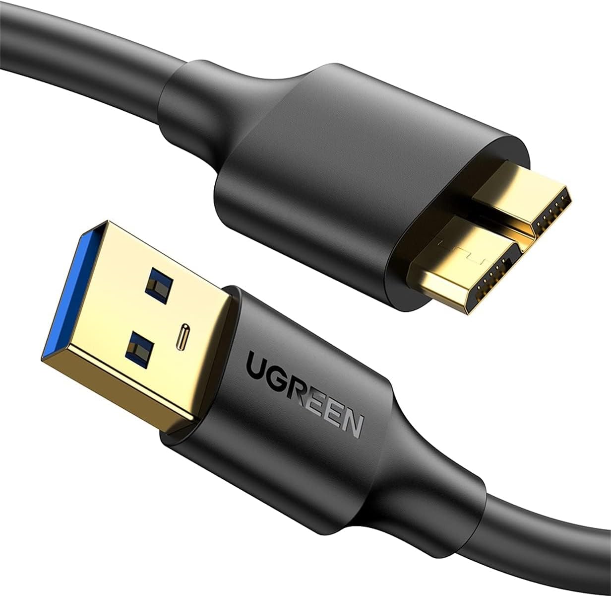 Amazon.com: UGREEN Micro USB 3.0 Cable USB 3.0 Type A Male to Micro B ...
