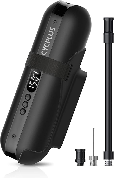 Portable Air Compressor Mini Inflator Electric Pump for Bike ...