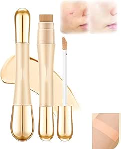 2 in 1 Foundation Anti-wrinkle Concealer, High Coverage Matte Liquid ...