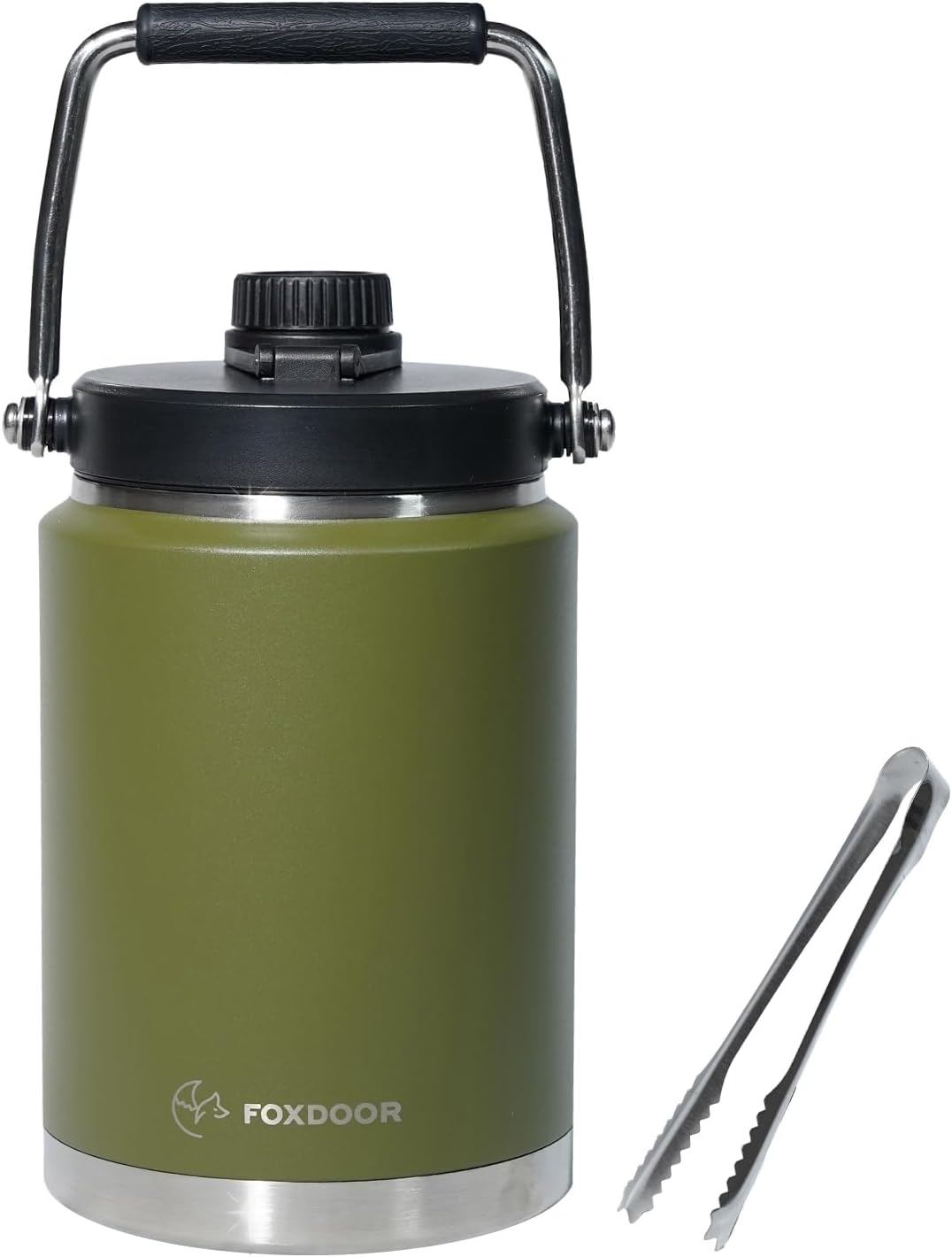 Amazon.co.jp: ZEN Camps アイスジャグ アイスコンテナ 保冷 保温 キャンプ アウトドア 真空断熱構造 1.9L 3.8L 口広 (ハーフガロン) : スポーツ＆アウトドア