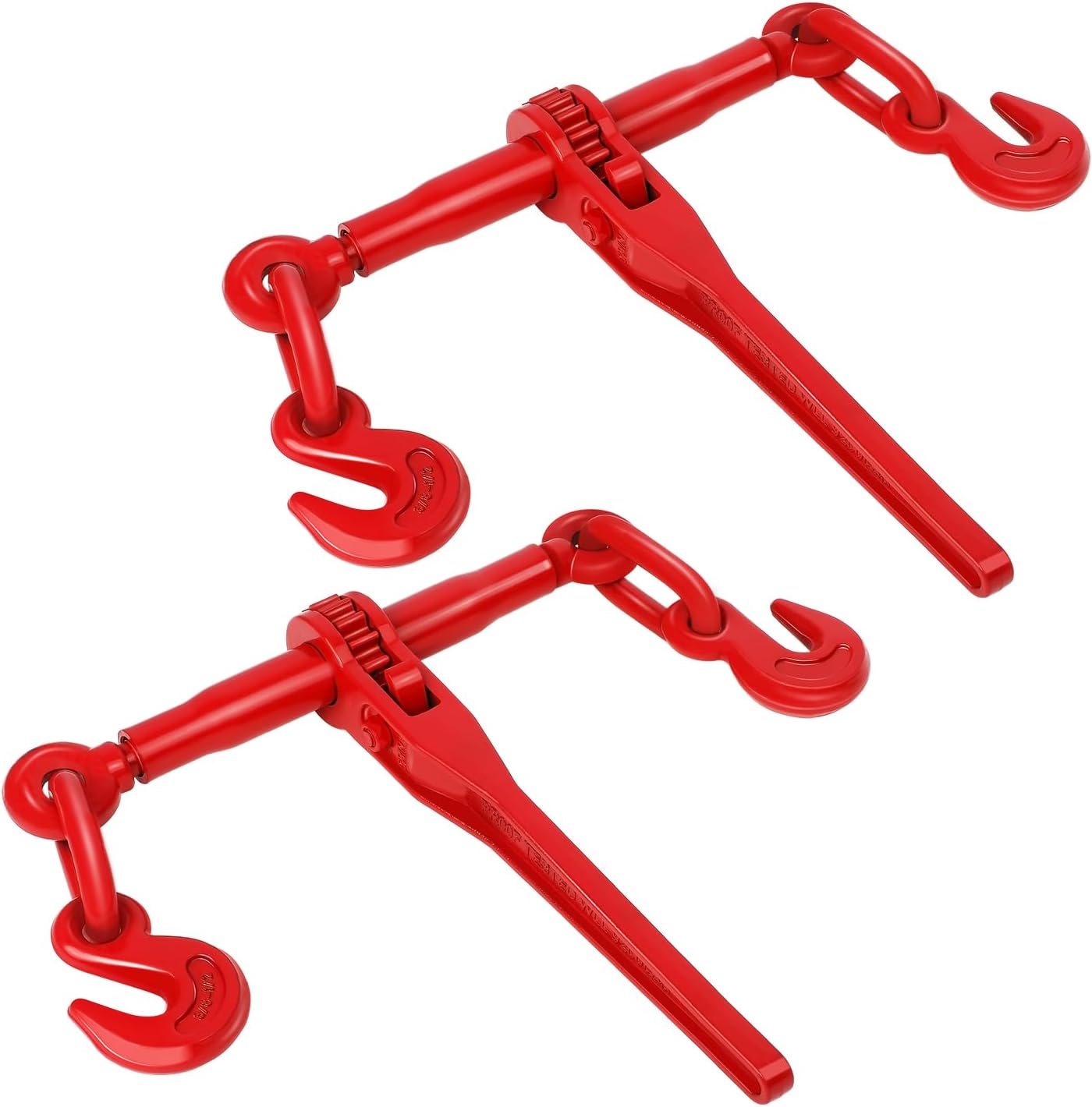 Amazon.com: 2 Pack 9200LBS Ratchet Chain Load Binders, 3/8 to 1/2" Load ...