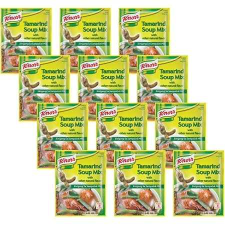 Amazon.com: Knorr Tamarind Soup Mix (Sinigang sa Sampalok Mix), 1.41oz ...