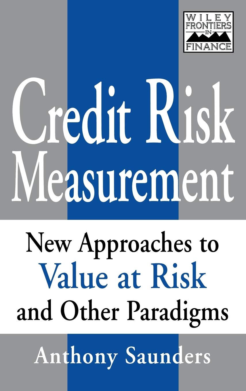 Amazon.com: Credit Risk Measurement: New Approaches to Value at Risk ...