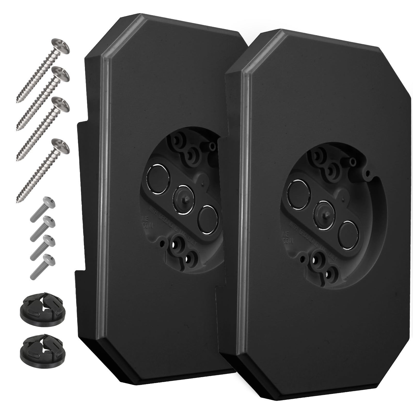 Siding Mounting Block, Great Appearance 8141DBL Built-in Electrical Box ...