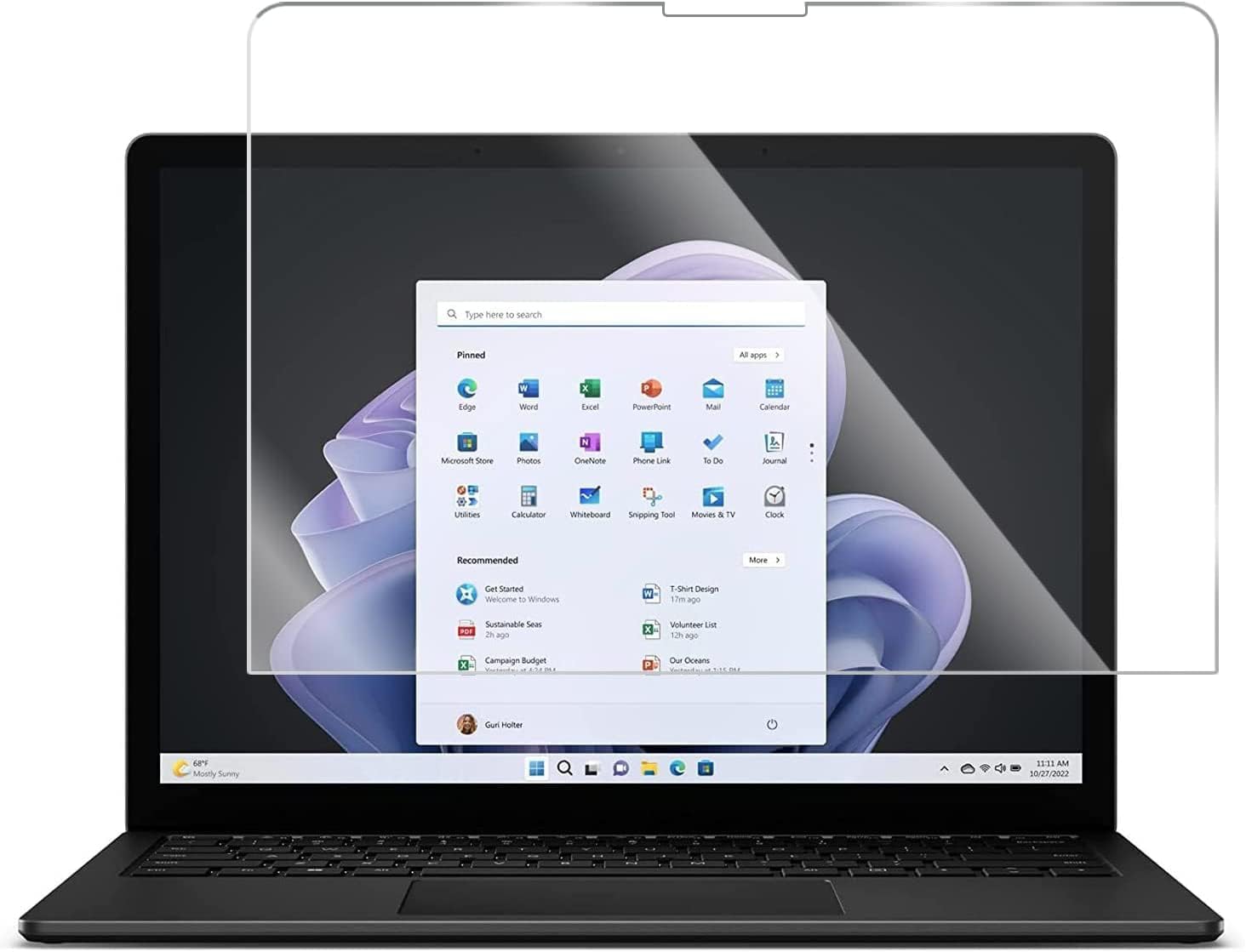 OJOS Screen Protector Designed for Microsoft Surface Laptop 5/4 / 3 (13 ...