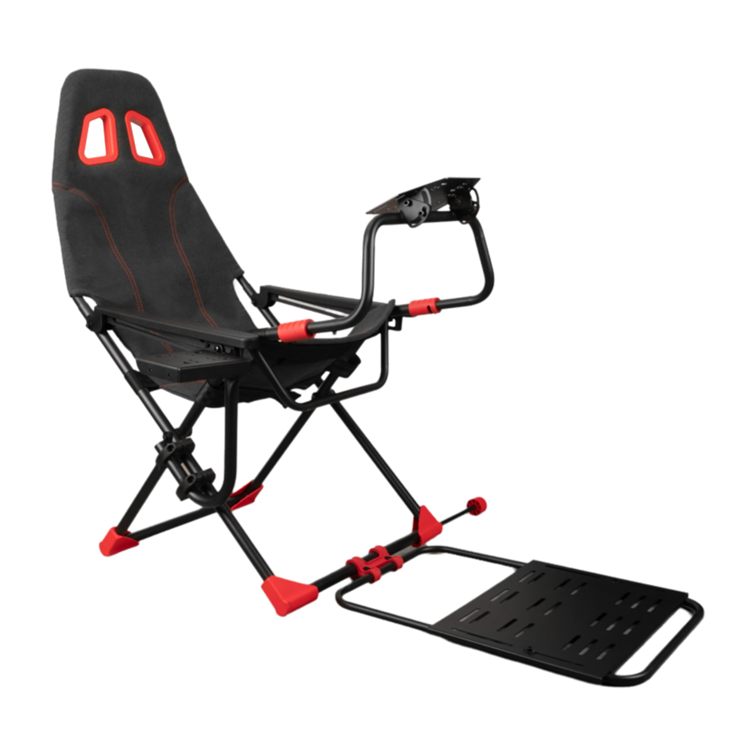 Amazon.com: Racing Simulator Cockpit Foldable,Adjustable Sim Racing ...