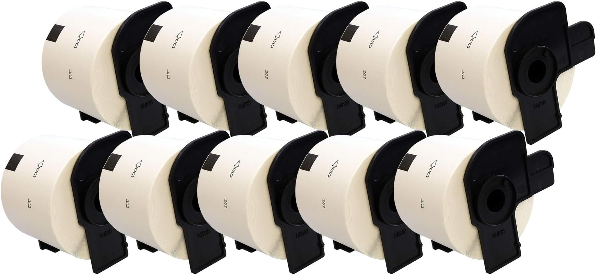 Cartridges Kingdom Compatible with Brother DK11202 DK-11202-62mm x ...