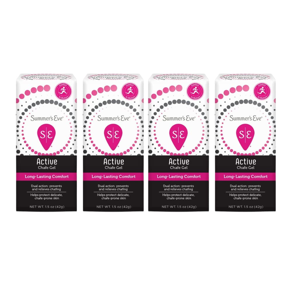 Amazon.com: Summer's Eve Active Chafe Gel, Prevents & Relieves Chafing ...