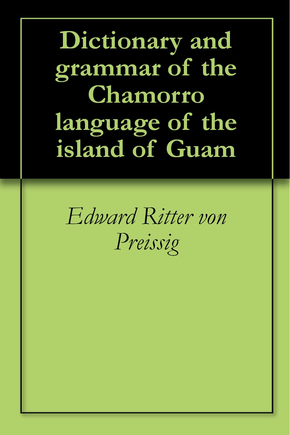 Chamorro Dictionary