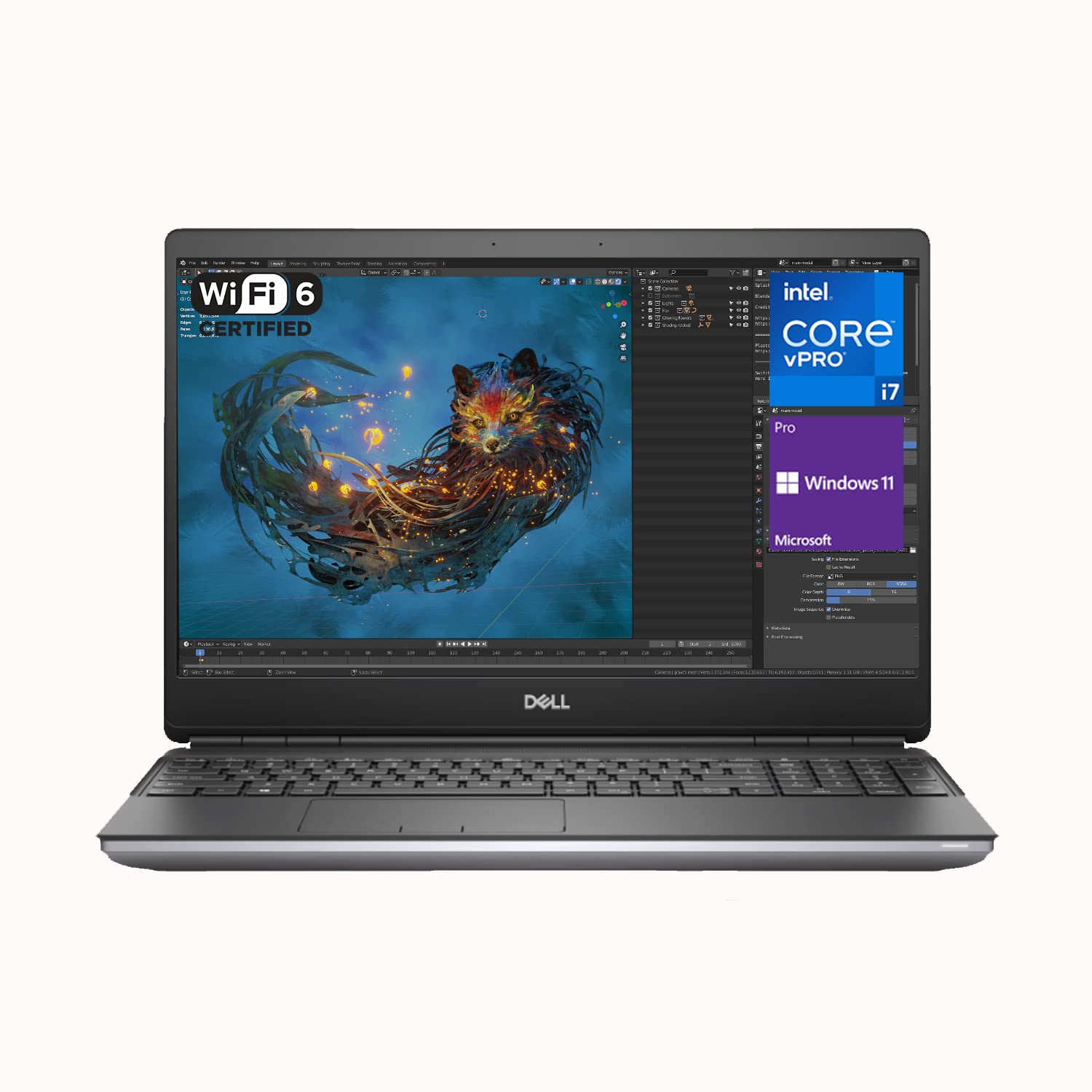 Dell Precision 7560 Mobile Workstation Business Laptop, 15.6" FHD ...