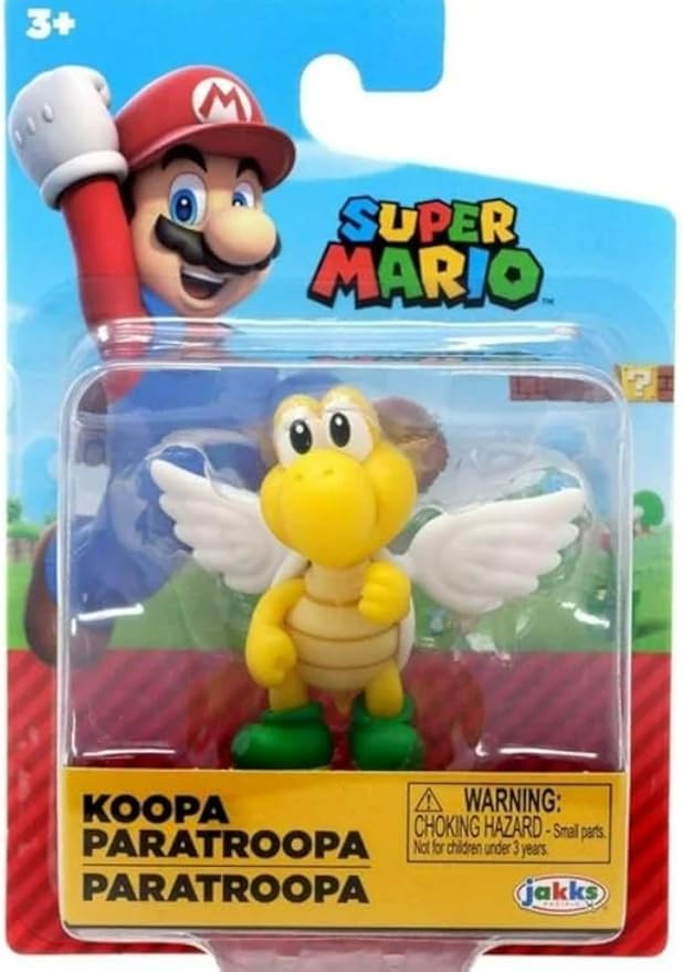 Amazon.com: Super Mario 2.5 inch Mini Action Figure - Packaging May ...