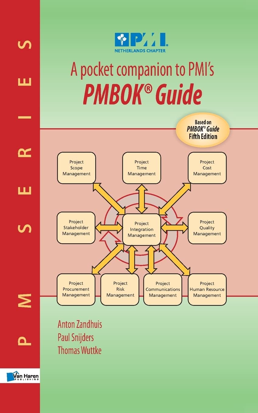 Amazon.com: Pocket Companion To PMI's PMBOK Guide: 9789087538040: Van ...