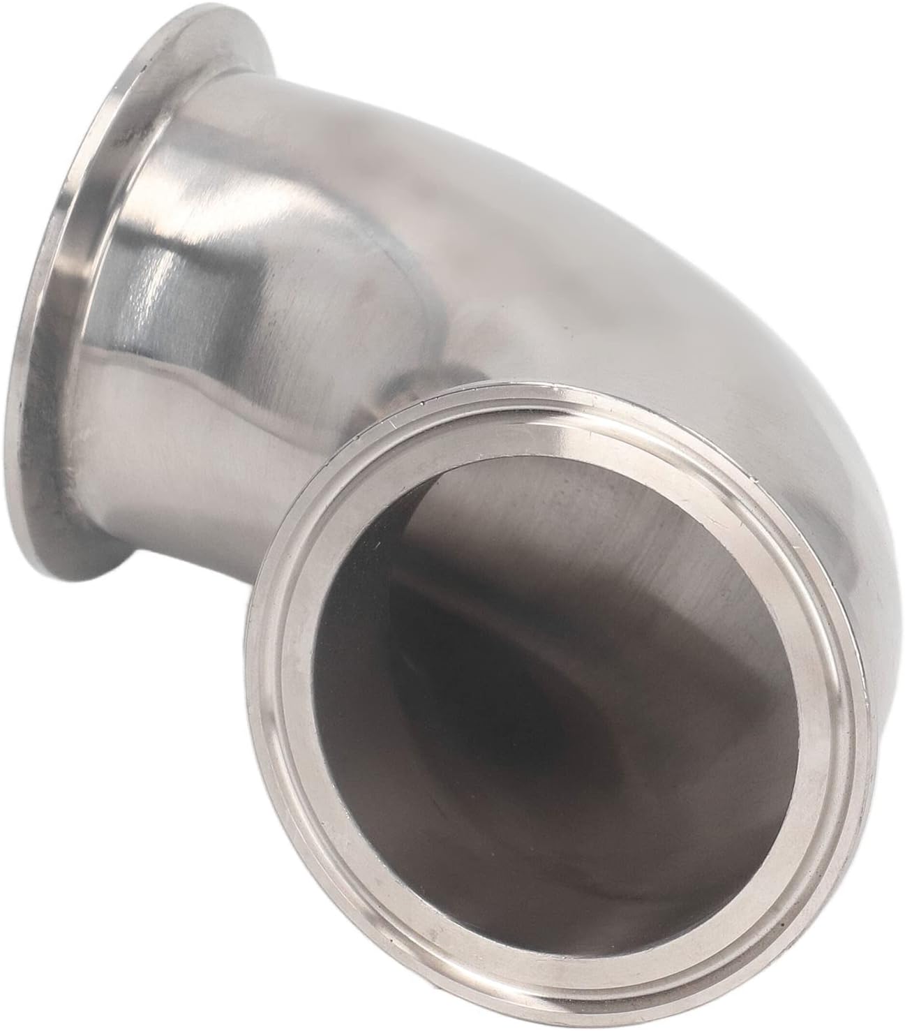 Sanitary Ferrule Elbow Heavy Duty 90 Degree Pipe Fitting 304 Stainless ...