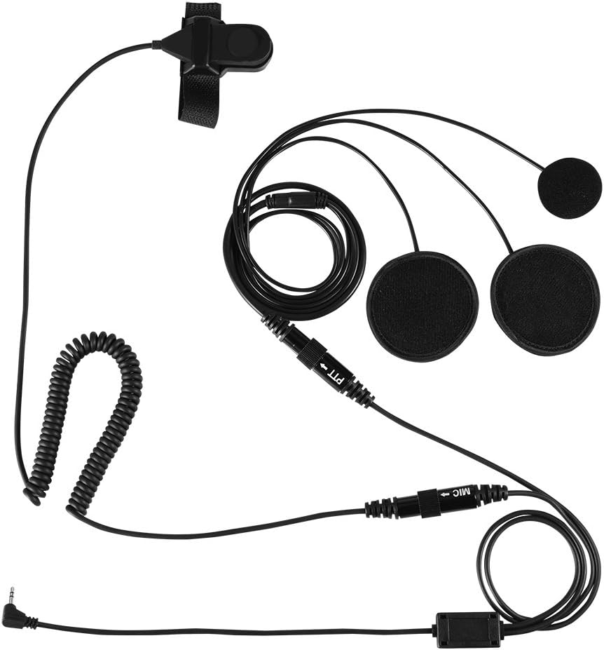 Amazon.com: GoodQbuy Full Face Moto Motorcycle Bike Helmet Earpiece ...