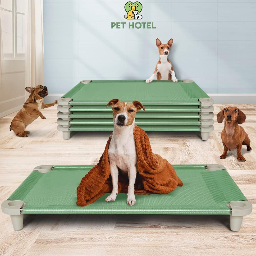 Acrimet Cooling Elevated Pet Dog Bed Cot, Washable and Breathable Mesh ...