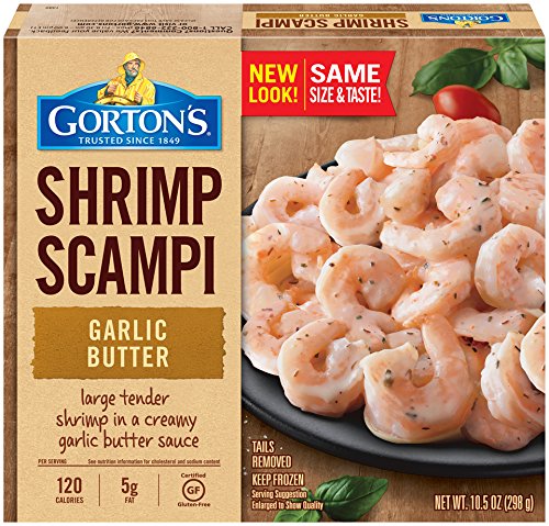 Amazon.com: Gorton's, Premium Shrimp Scampi, 9.2 oz (Frozen) : Grocery ...